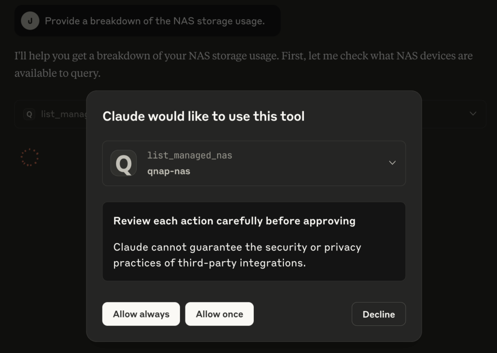 Asking Is the Fastest Way! Controlling QNAP NAS with AI via MCP | QNAP Blog